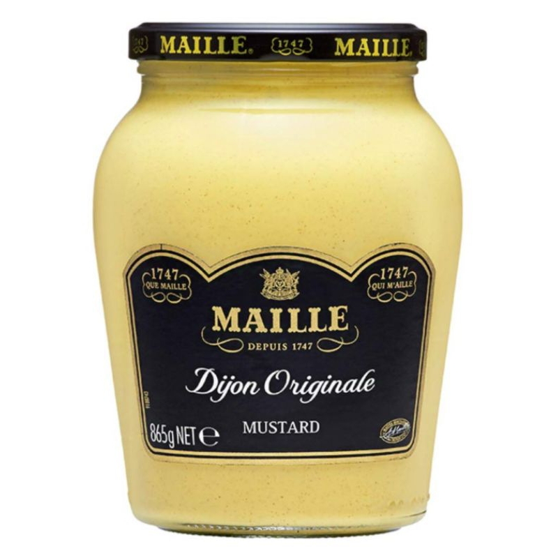 Dijon Mustard 865g (Maille Brand) - มายด์ ดีจอง มัสตาร์ด ขวดแก้ว ขนาด ...