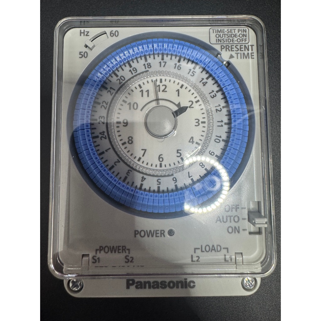 PANASONIC TIMER SWITCH ไทม์เมอร์ นาฬิกาตั้งเวลา เปิด-ปิดไฟ 24ชั่วโมง ...