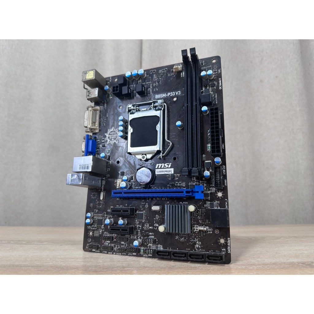 เมนบอร์ด(mainboard) MSI B85M-P33 V3 (socket1150) | Shopee Thailand