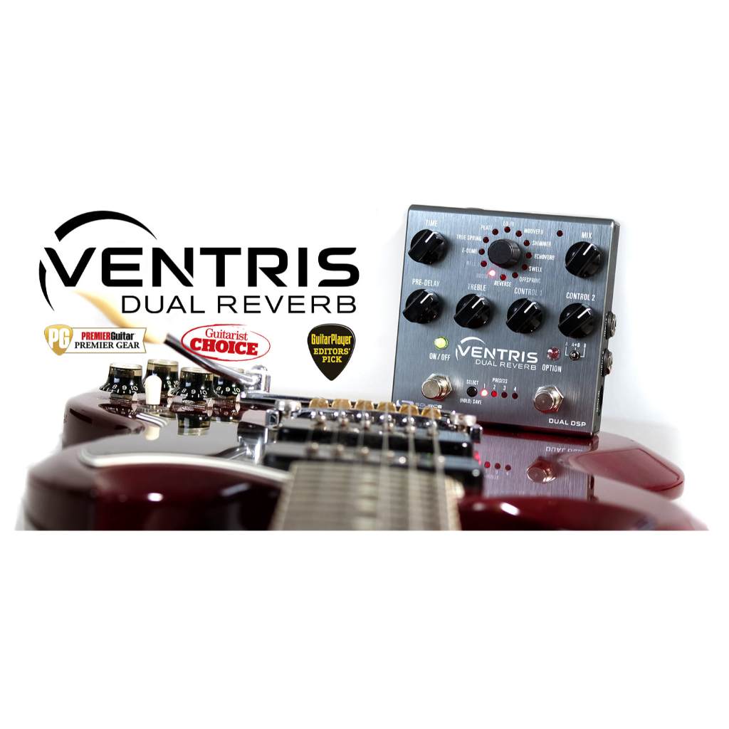 เอฟเฟคกีตาร์ ยี่ห้อ SOURCE AUDIO #VENTRIS DUAL REVERB ของประเทศอเมริกา ...