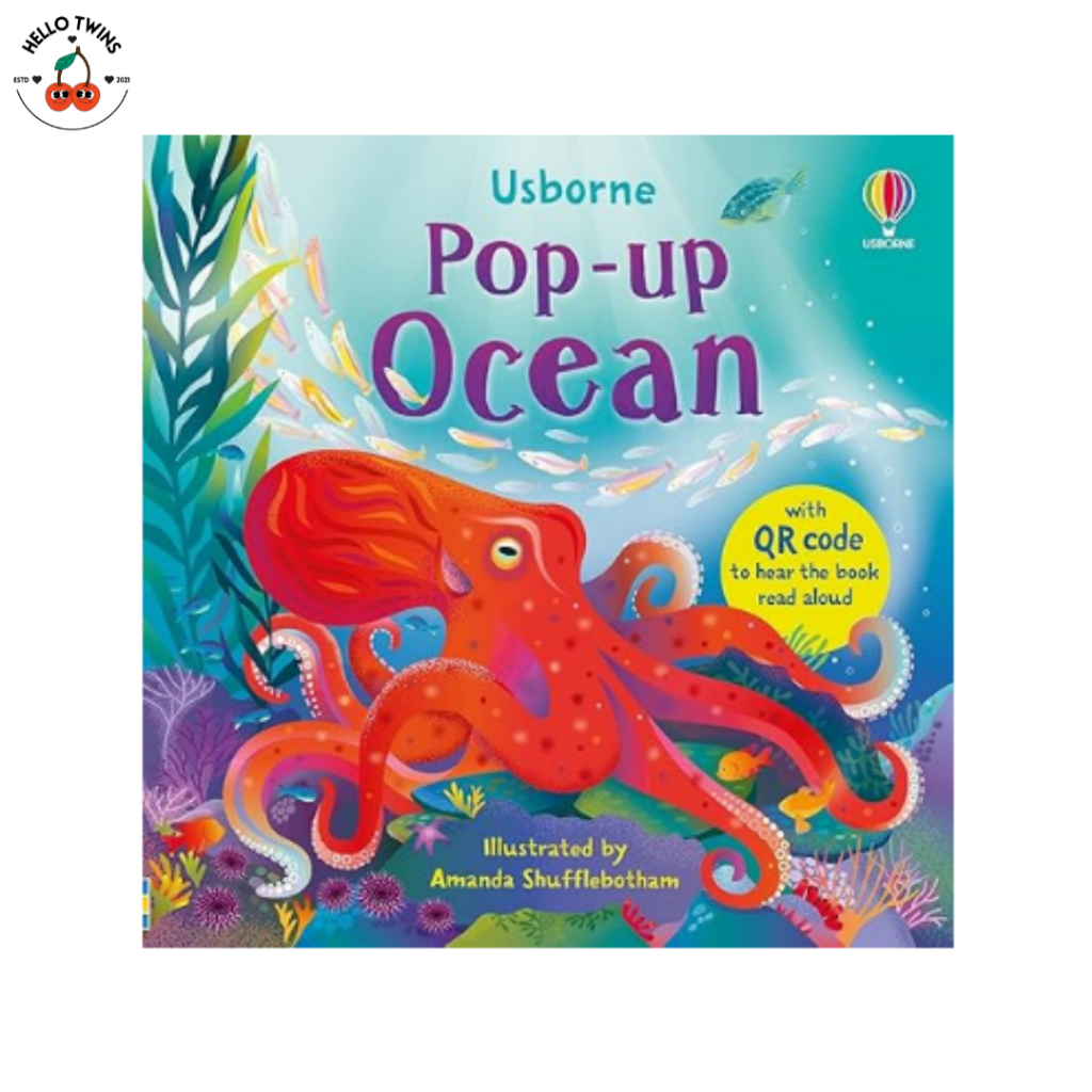 พร้อมส่ง Usborne Pop-up Ocean Book หนังสือเด็กภาษาอังกฤษ 3 มิติ ...