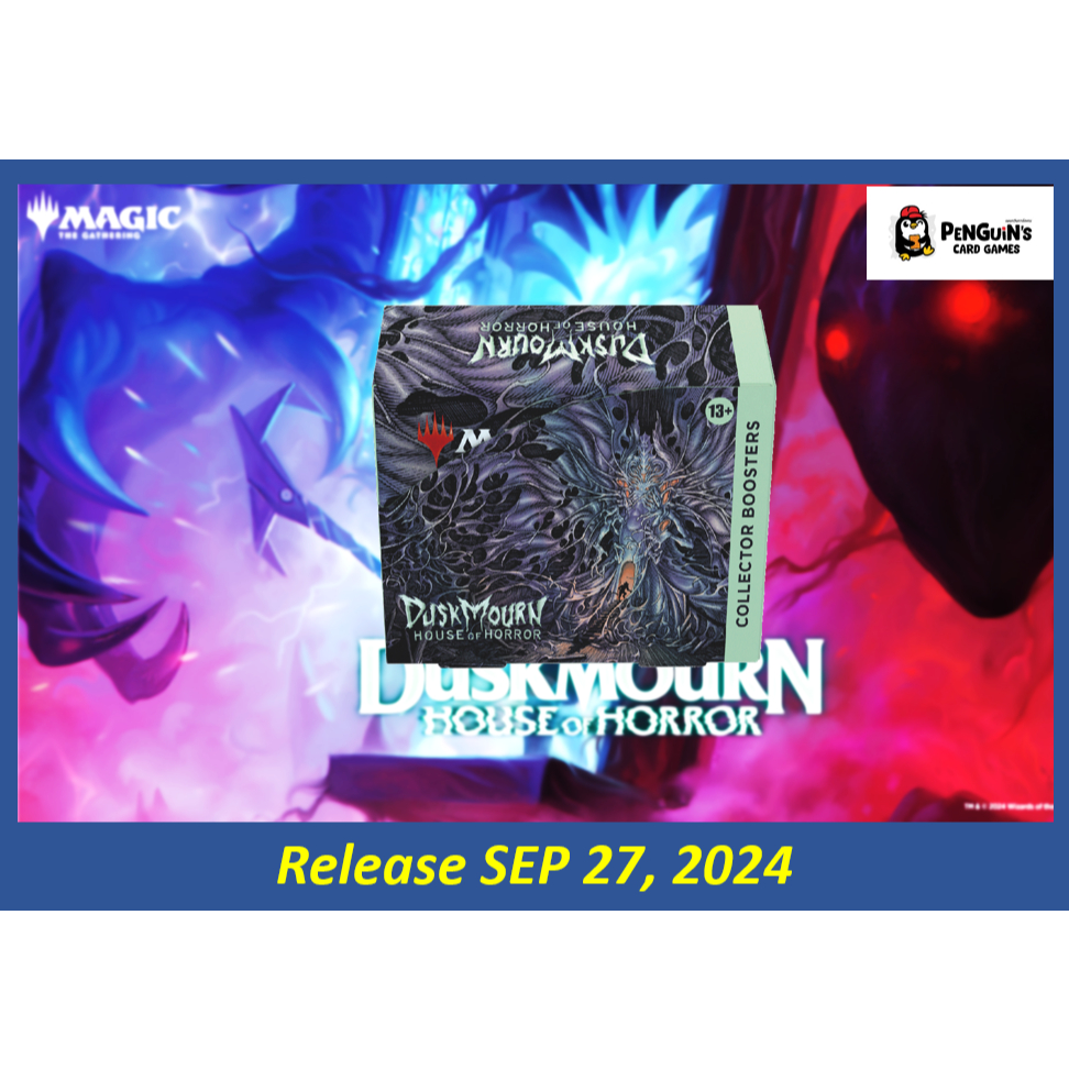 [MTG] Duskmourn: House of Horror Collector Booster Box | Shopee Thailand