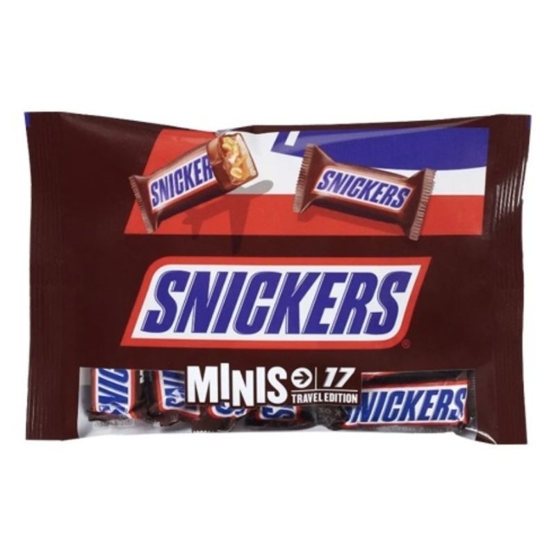 Snickers minis Travel Edition 333g The best price on Shopee ช็อคโกแลต ...