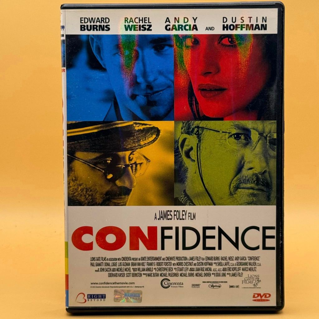 DVD : Confidence ดีวีดีมือ 2 ลิขสิทธิ์แท้ สภาพสะสม 3760 | Shopee Thailand