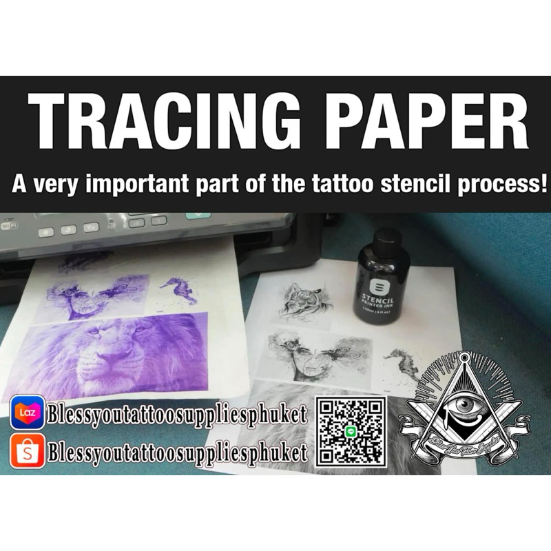 INKJET STENCILS PAPER(กระดาษ Copy แบบไข) | Shopee Thailand
