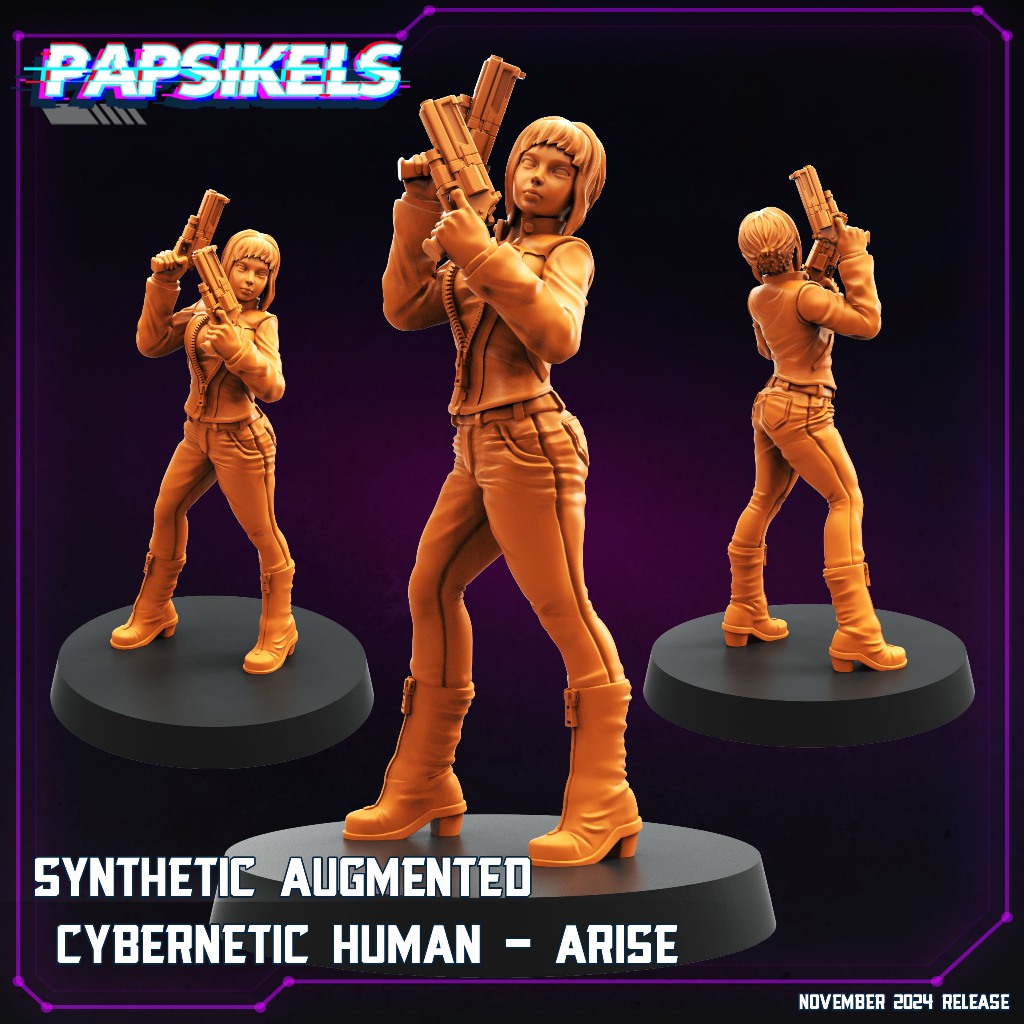 Syn-Aug-Cyb Human Arise - Spirit in the Shell - Humanoid Human ...
