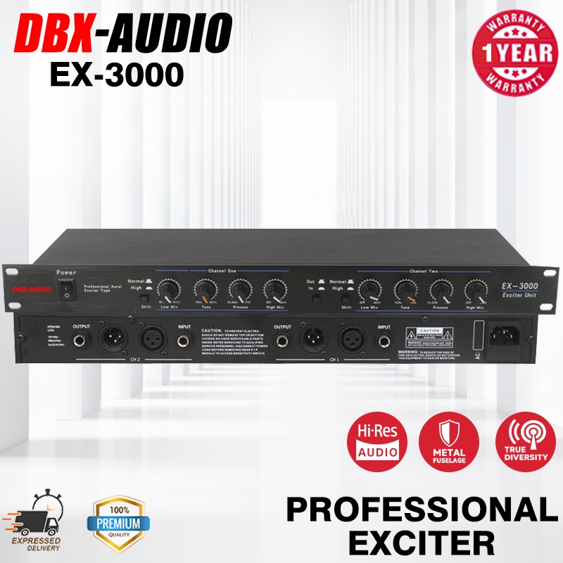 DBX-AUDIO EX3000Izotope, MAXIMIZER สัญญาณเสียงดิจิทัล, ไอซซีลีเตอร์เสีย ...