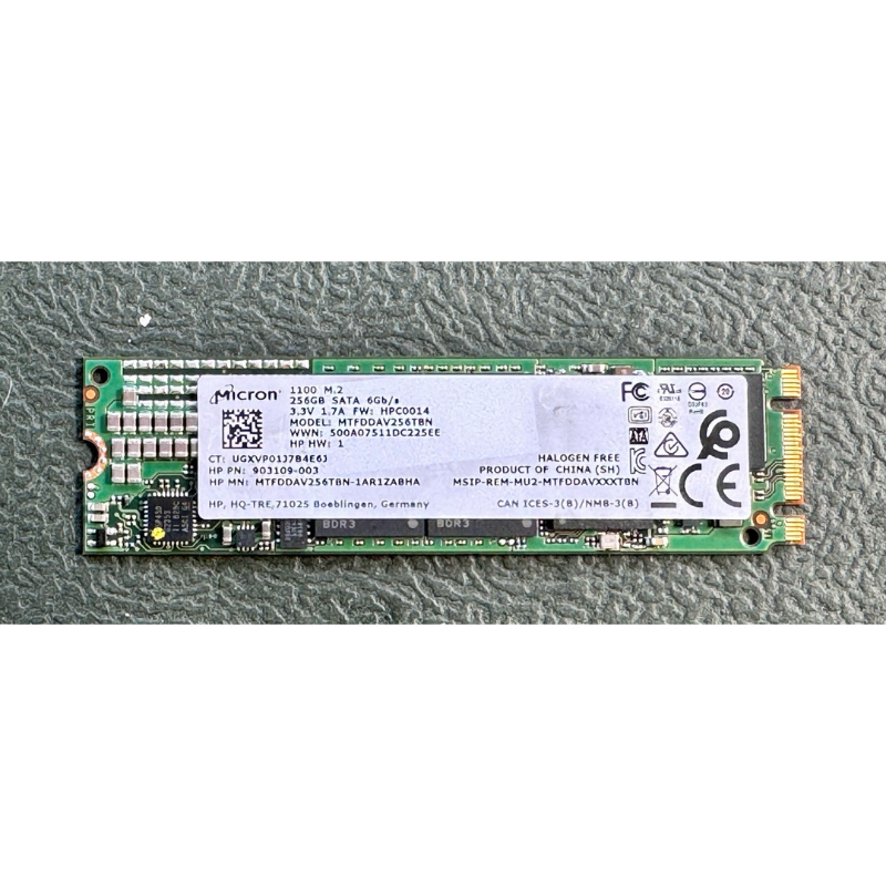 SSD M.2 SATA 256GB สภาพสวย(มือสอง) | Shopee Thailand
