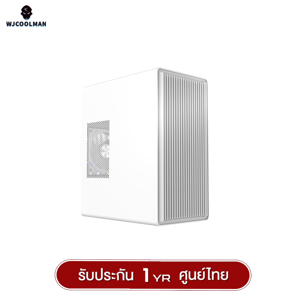 เคสคอมพิวเตอร์ WJCOOLMAN CRAFT-1 m-ATX Gaming Case (No Fan)(NA AIO) รับ ...