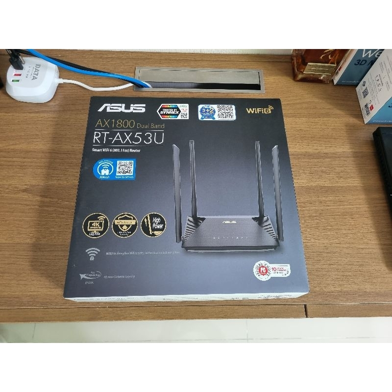 [มือสอง] Asus RT AX53U wireless router ราคาย่อมเยาว์ wifi6 รองรับ ai mesh | Shopee Thailand