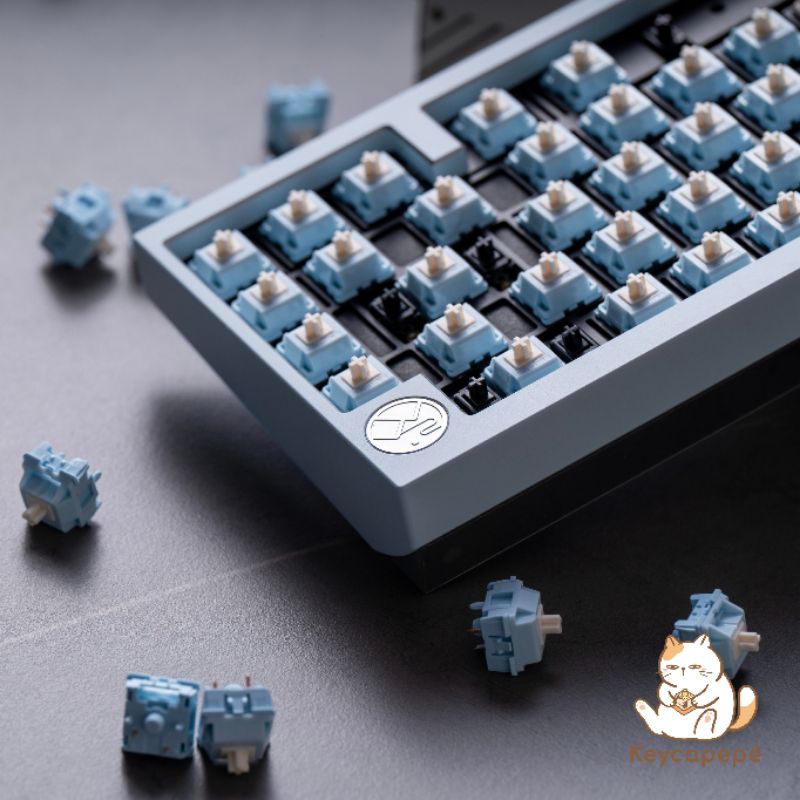 HMX Yogurt linear switch (10ชิ้น) pre lubed สวิตช์คีย์บอร์ด 1จังหวะ | Shopee Thailand