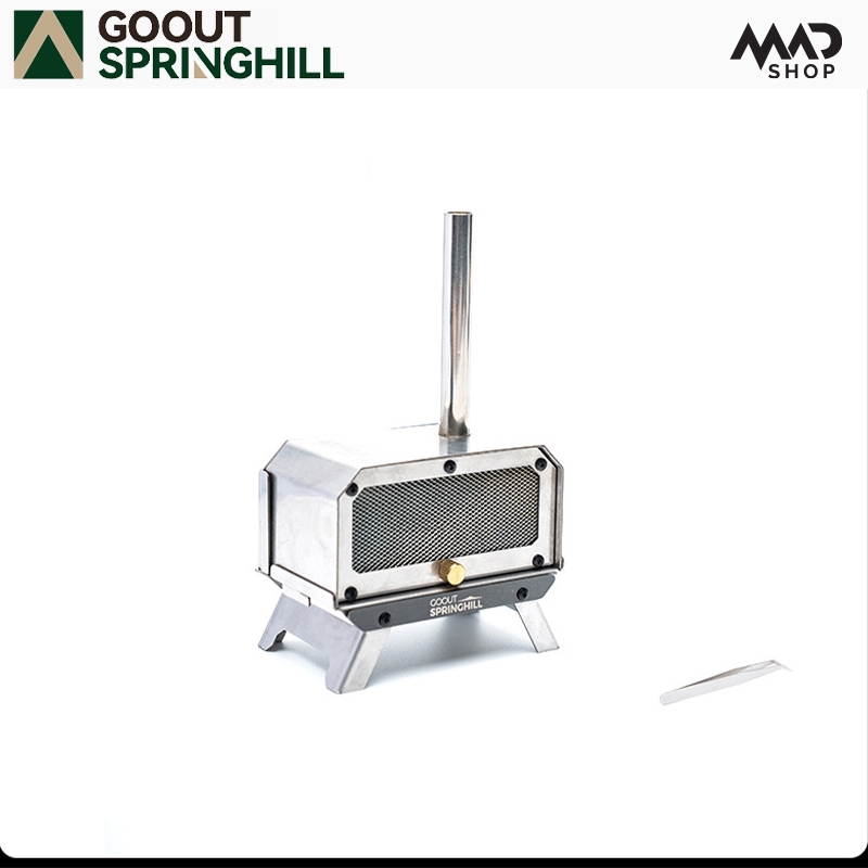 🔥พร้อมส่ง🔥Go Out Springhill Mini Wood Stove Outdoor Camping เตาไล่ยุง ...