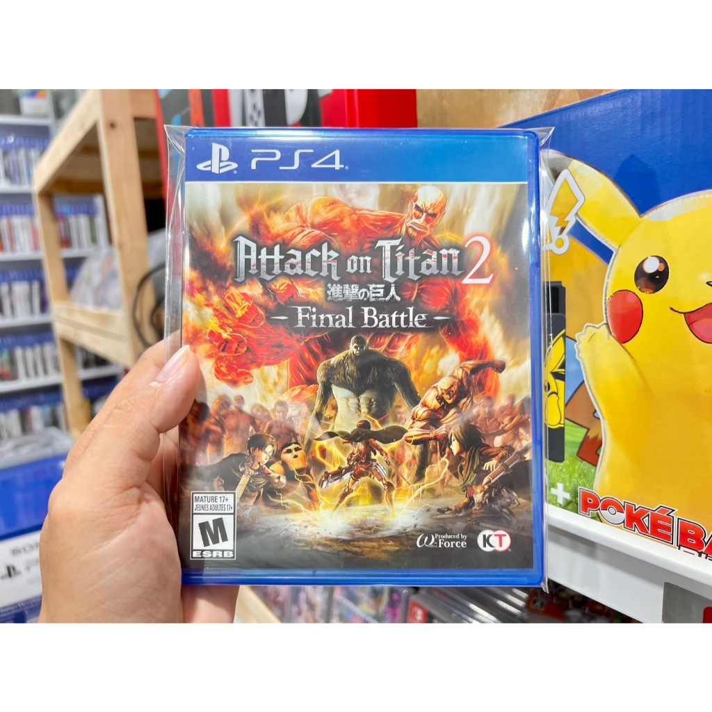 Attack on Titan 2 Final Battle Ps4 สภาพสวยสะสม หายาก | Shopee Thailand