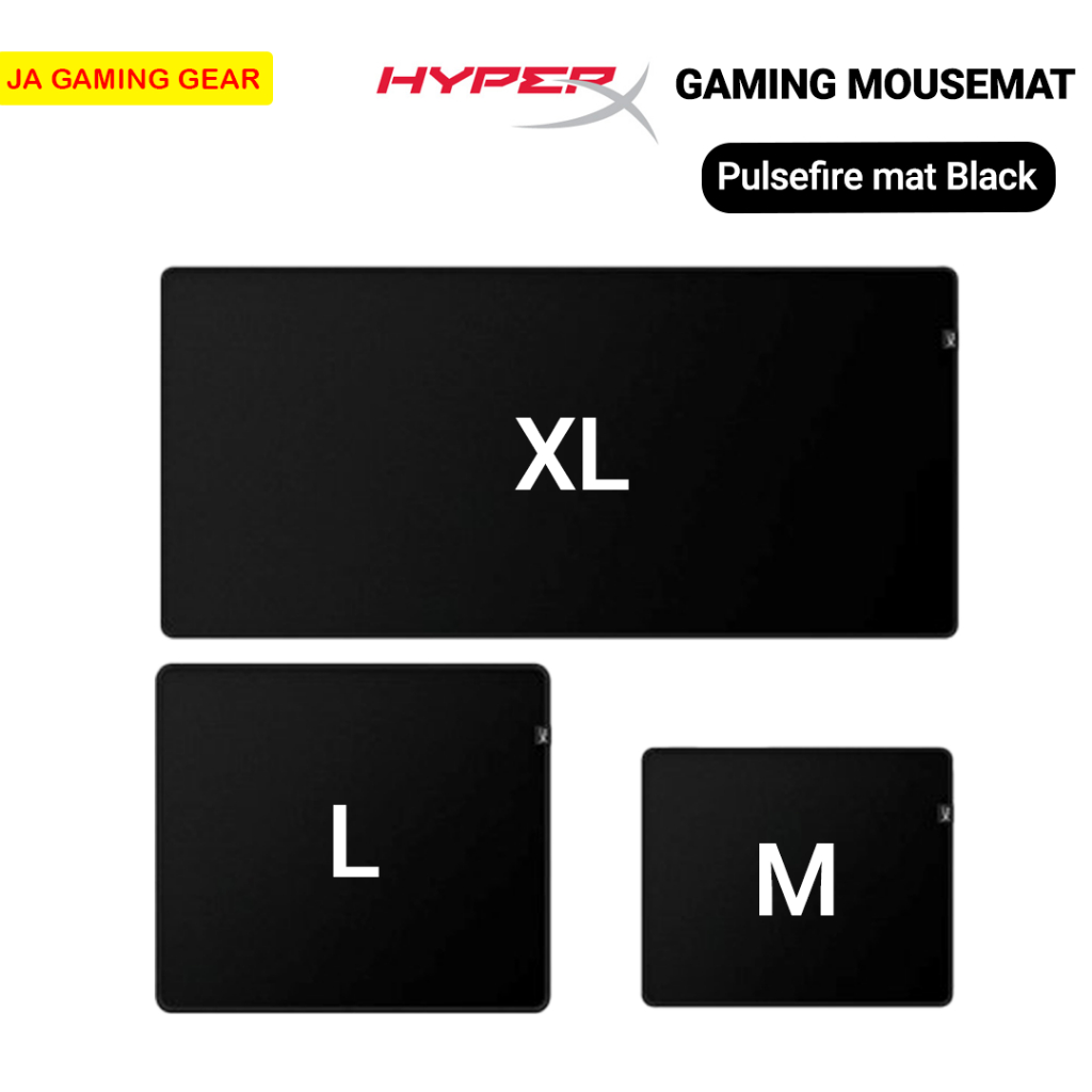 แผ่นรองเมาส์ HyperX Pulsefire Mat Gaming Mouse Pad M / L / / XL แผ่นรอง ...