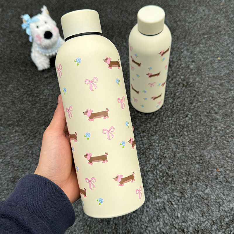 Himex กระบอกน้ำเก็บความร้อน 500ml ขวดน้ำพกพา แก้วสแตนเลส thermos ของขวัญ | Shopee Thailand