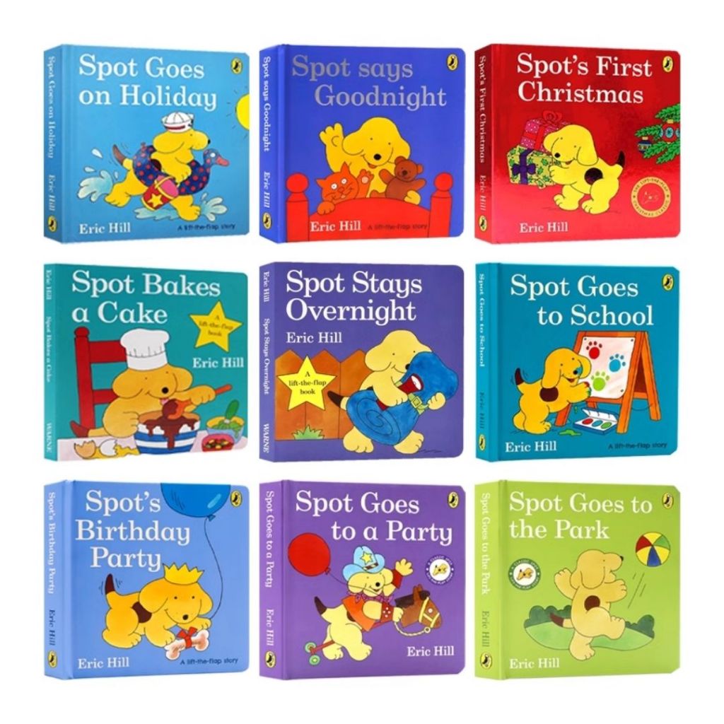 พร้อมส่ง หนังสือ Spot Series Where's Spot? Lift-the-Flap Book By Eric ...