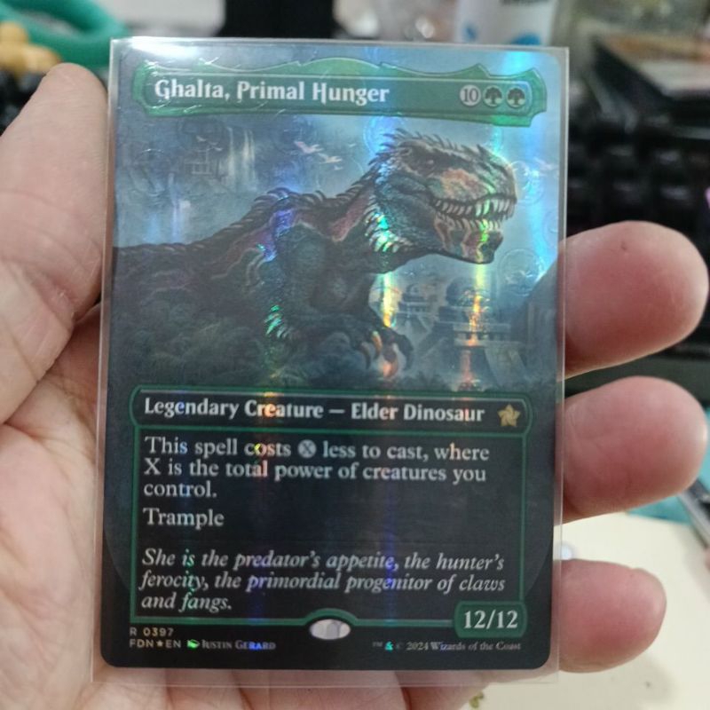 Ghalta, Primal Hunger Mana Foil MTG Single Card | Shopee Thailand