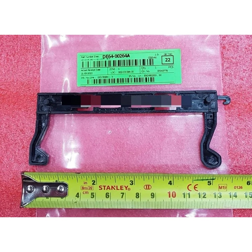 ขาล็อคประตูไมโครเวฟซัมซุง/DE64-00264A/ KEY DOOR;3RD-W NEW,POM,BLACK ...