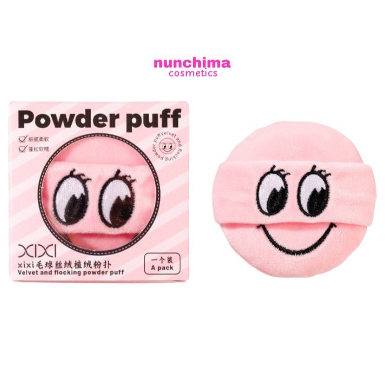 GJ-90 XIXI Velvet and flocking powder puff พัฟแป้งฝุ่น ฟองน้ำ | Shopee ...