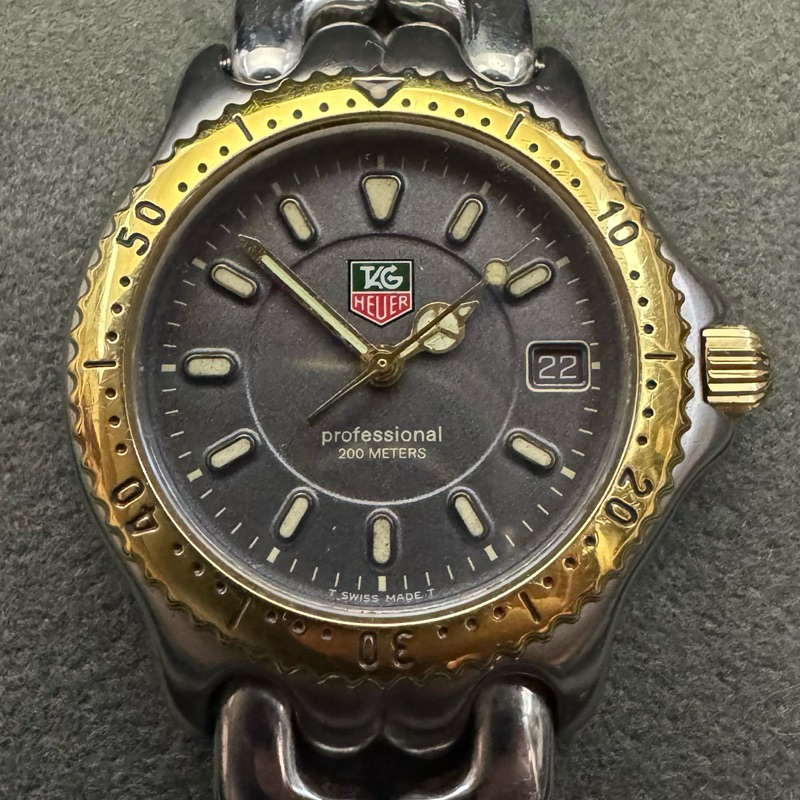 TAG Heuer SEL Mid Size Two Tone 18k Gold WG1220-K0 | Shopee Thailand