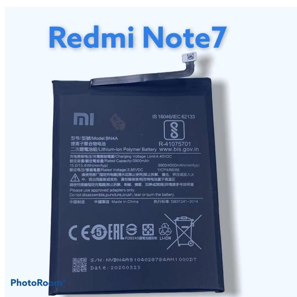 แบตเตอรี่่ / Battery / Batt / แบตเสี่ยวมี่ สำหรับ Redmi Note7 ( BN4A ...