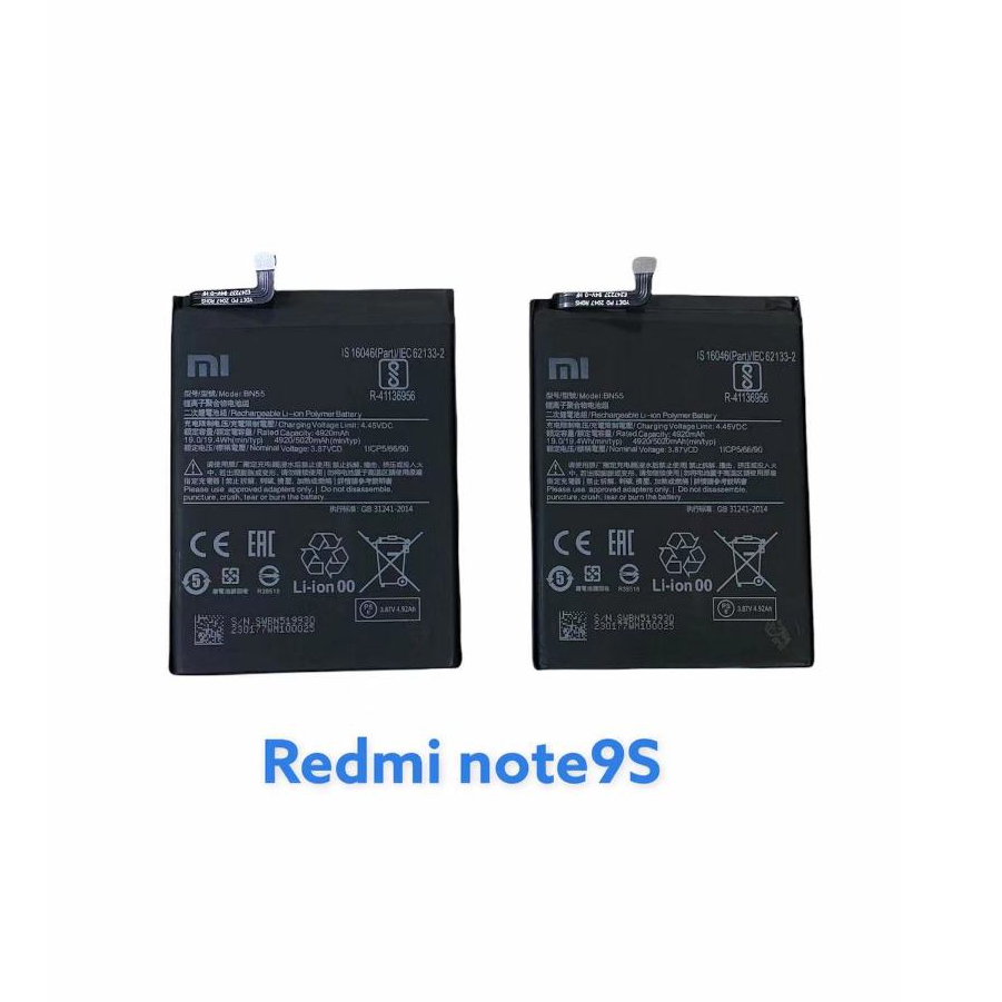 แบตเตอรี่่ / Battery / Batt / แบตเสี่ยวมี่ สำหรับ Redmi Note9S Note9C ...