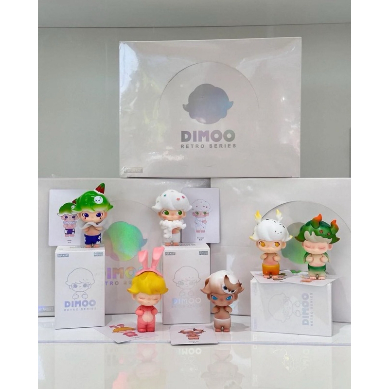 🔥พร้อมส่ง🔥 กล่องสุ่ม DIMOO RETRO SERIES ใหม่ในซีล ลุ้นSecret แท้ ...