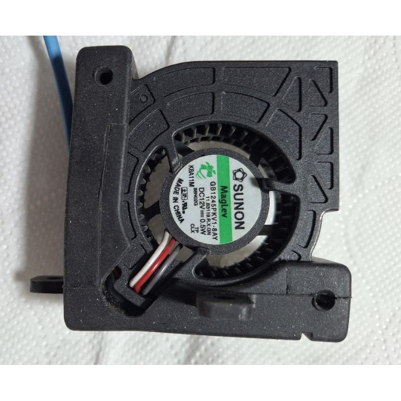 (มือ2)พัดลมโปรเจคเตอร์ หอยโข่ง ยี่ห้อSunon 12V0.5Wใช้กับ Acer P1266และ ...