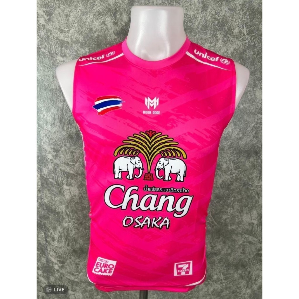 เสื้อกีฬาแขนกุดพิมพ์ลายช้าง moondoge รุ่นEX-2 | Shopee Thailand