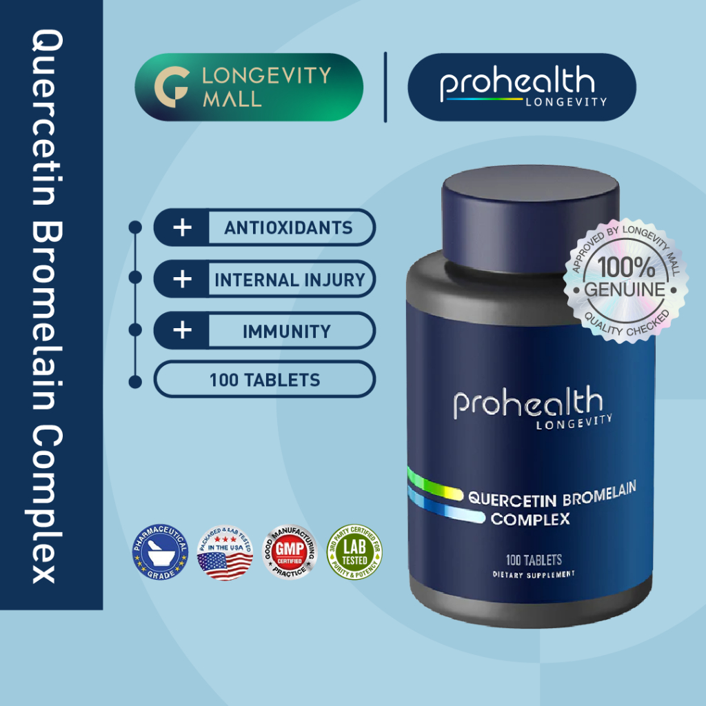 ProHealth Quercetin / Bromelain Complex - 100 tablets | Shopee Thailand