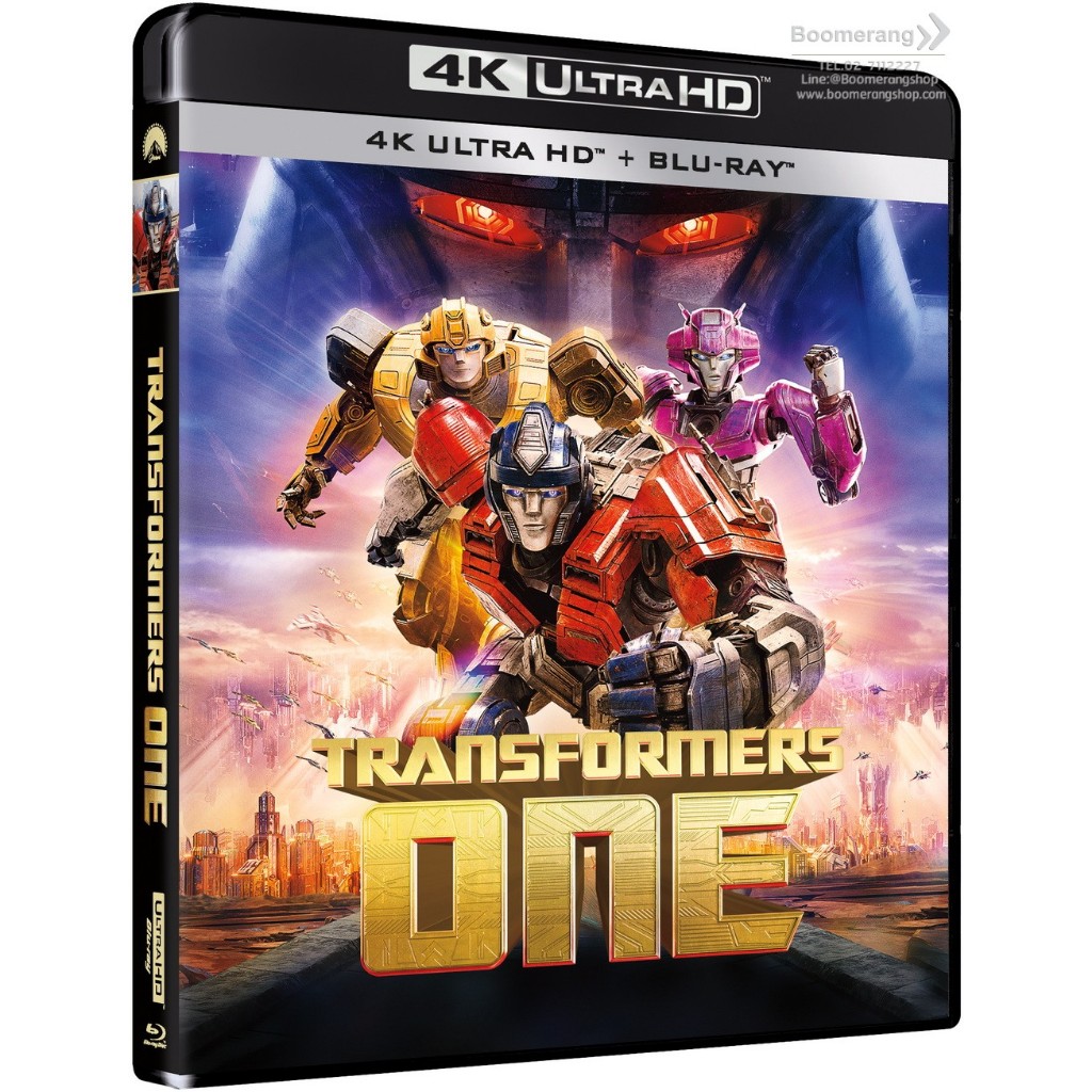 Transformers One /ทรานส์ฟอร์เมอร์ส 1 (4K+Blu-ray) (4K/BD มีซับไทย ...