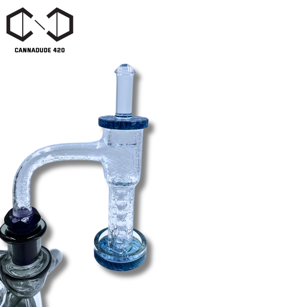 Quartz Banger Full Weld 3D Cubes Engraved Terp Slurper Kit ( DL35 ) โจ๋ ...