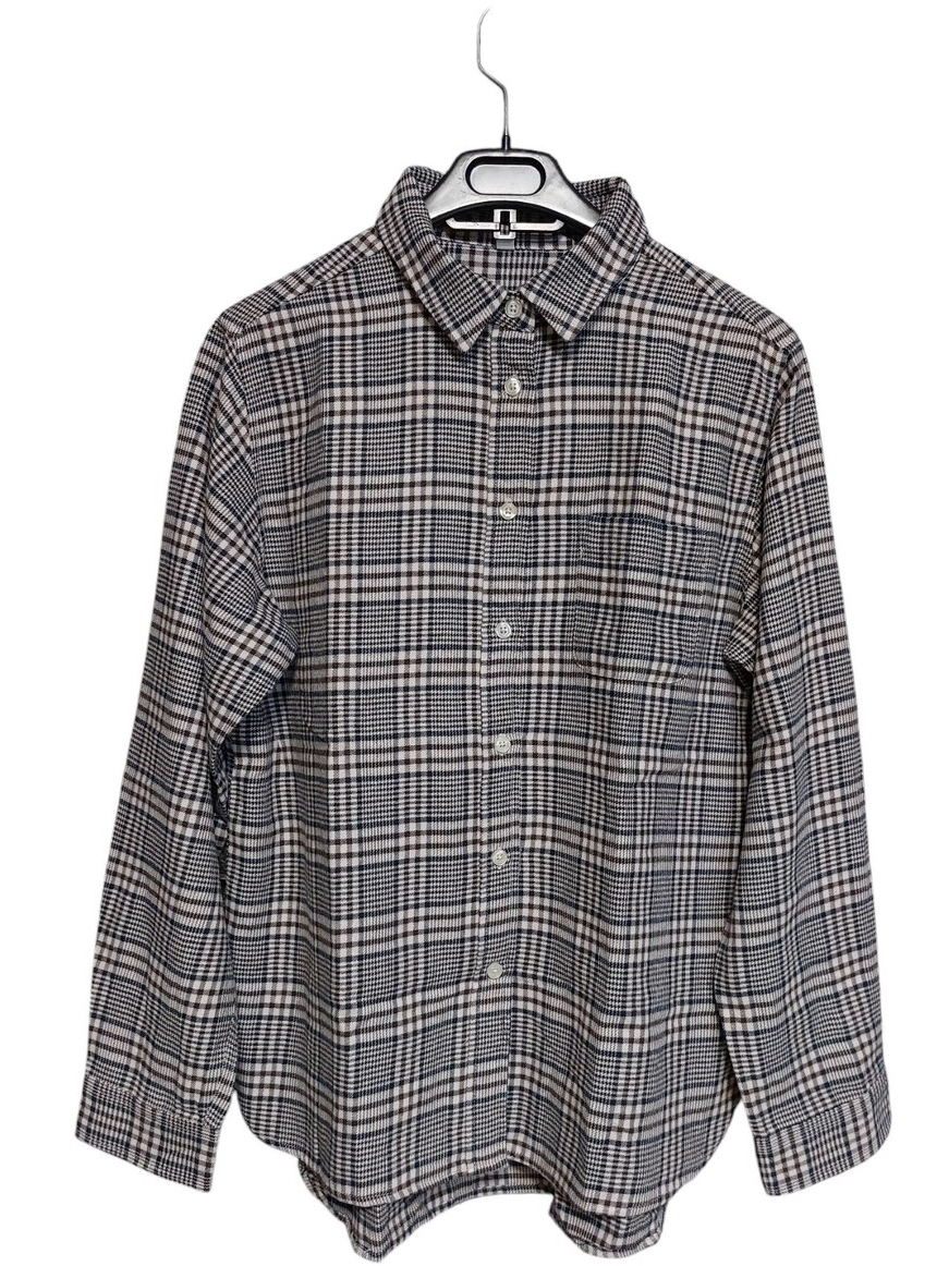 เสื้อเชิ๊ตแขนยาวลายสก็อต แบรนด์ Topvalu XL (ใส่ได้ทั้งชายหญิง) | Shopee Thailand