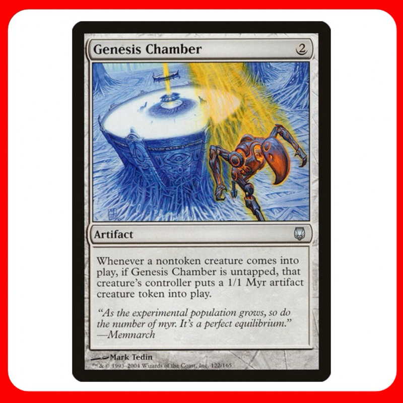 [MTG] Genesis Chamber [DST] [ARTIFACT] [UNCOM] [NORMAL] [ENG] (การ์ดเม ...