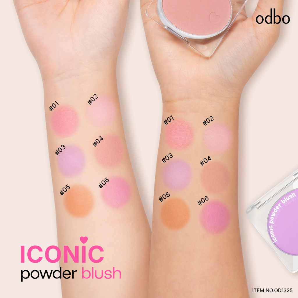 OD1325 iconic powder blush | Shopee Thailand