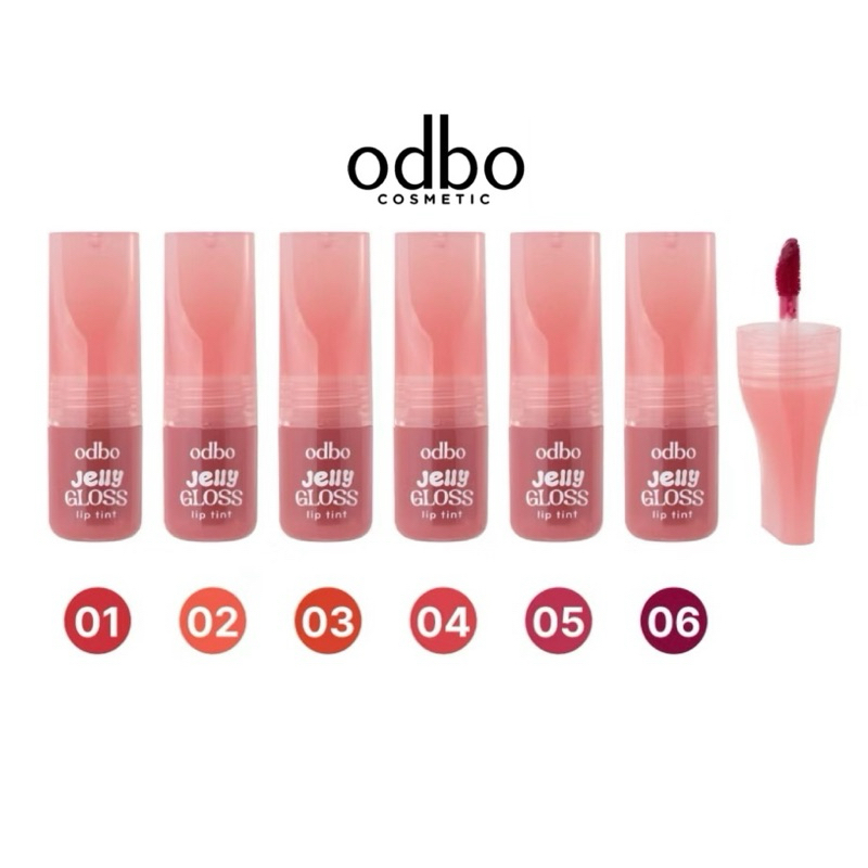 ODBO JELLY GLOSS LIP TINT โอดีบีโอ เจลลี่ กลอส ลิป ทิ้นท์ OD5010 | Shopee Thailand