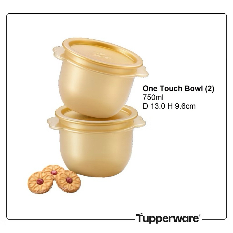 Tupperware รุ่น กล่อง One Touch Bowl 750 มล. (1) | Shopee Thailand