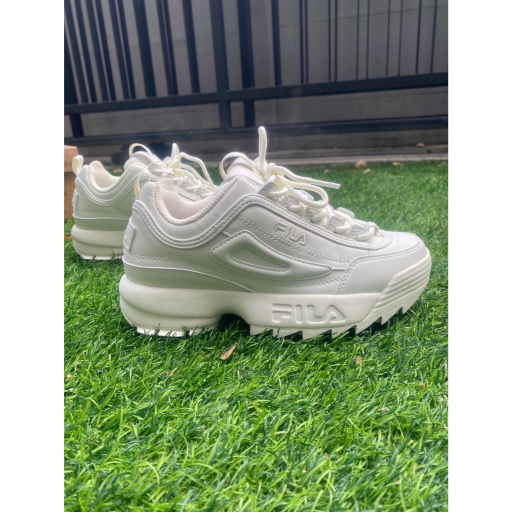 (มือสอง)FILA รองเท้าผ้าใบ Disruptor 2 1998 รุ่น 1FM00864G - BEIGE | Shopee Thailand