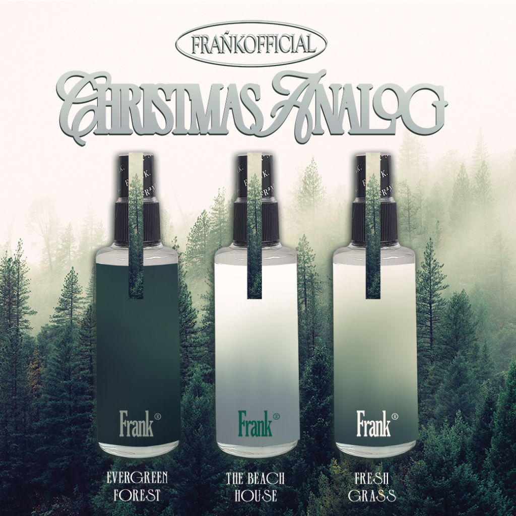 FRANK - ROOM & FABRIC SPRAY รูมสเปรย์ รุ่น Christmas Analog Collection ...