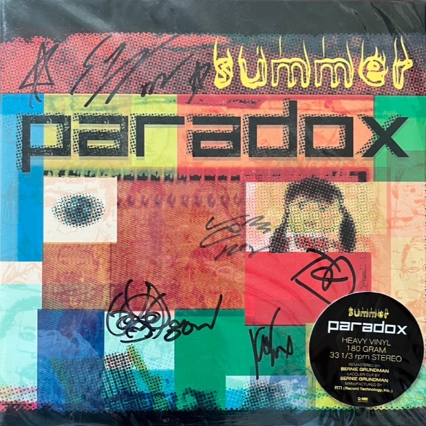 แผ่นเสียง LP Paradox พาราด็อกซ์ – Summer + ลายเซ็นครบวง แผ่นใหม่ ซีล ...
