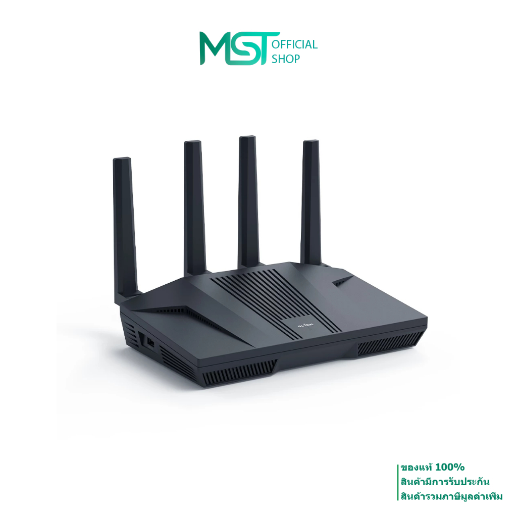 Gl.inet Gl-MT6000(Flint 2) Wi-Fi 6 Multi-Gig 2 X 2.5G +4X1Gเราเตอร์ ...