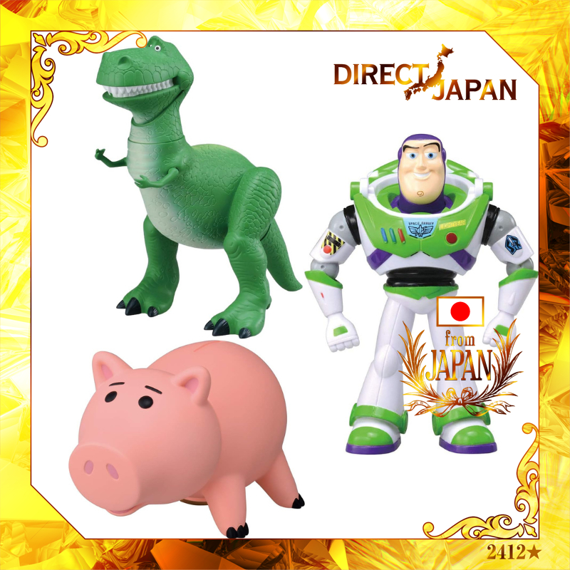 [TAKARA TOMY] Toy Story 4 English and Japanese! (Buzz Lightyear)(Rex ...