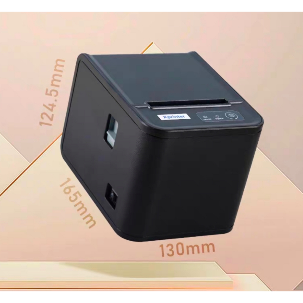 เครื่องพิมพ์ใบเสร็จความร้อน Xprinter XP-80C Receipt Printer 80mm. ตัด ...