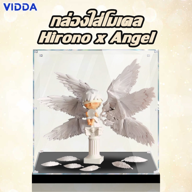【ส่งจากไท】กล่องใส่โมเดล HIRONO x ANGEL กล่องอะคริลิค งานอาร์ททอย โมเดล ...