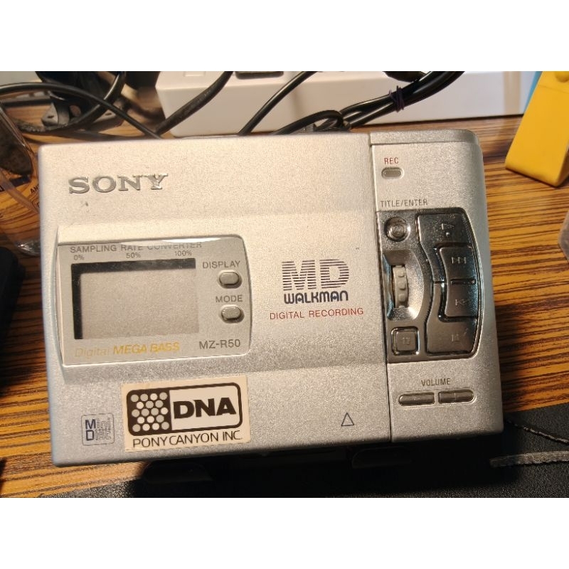 MD Player Sony MZ-R50 มือสอง มีแผ่นอัดแล้วแถม 5 แผ่น | Shopee Thailand