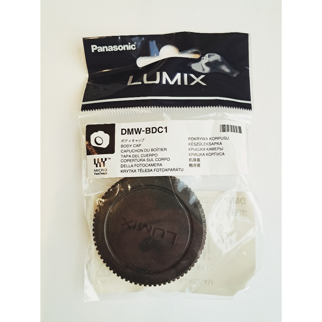 ฝาปิด Panasonic Lumix บอดี้ + ท้ายเลนส์ ของแท้ Body Cap + Lens Rear Cap ...