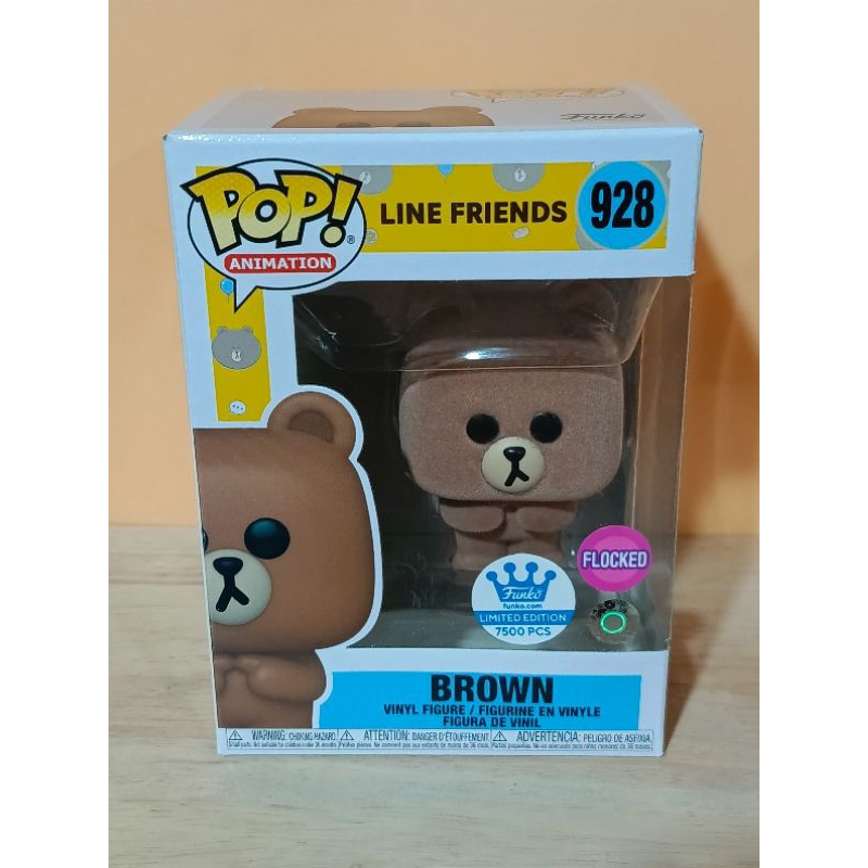 Funko Pop! : Line Friends - Brown (Flocked) | Shopee Thailand