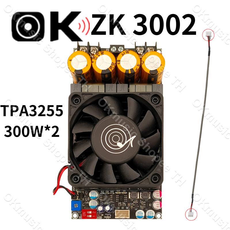 แท้ แอมป์จิ๋วขับซับ zk3002 TPA3255 300W*2 zk 3002 แอมป์จิ๋วขับซับ แอมป์ ...