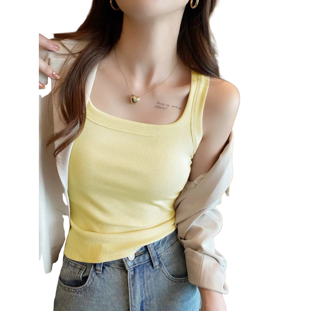 MING-GE เสื้อกล้ามผู้หญิง เข้ารูป แบบใหม่ พร้อมส่ง | Shopee Thailand