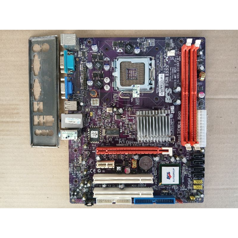 Mainboard 775 DDR2 ECS G31T-M7 V1.0 | Shopee Thailand